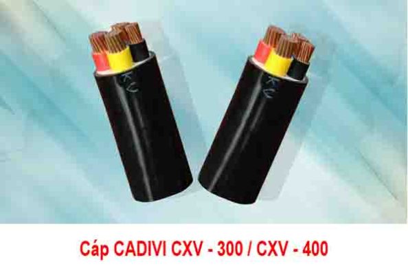 Giá Cáp Điện CADIVI CXV 150 - CXV 185 - CXV 240 0,6/1kV - Cáp điện Việt Nam